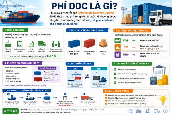 DDC LÀ PHÍ GÌ? TẤT TẦN TẬT NHỮNG ĐIỀU DOANH NGHIỆP XUẤT NHẬP KHẨU CẦN ...